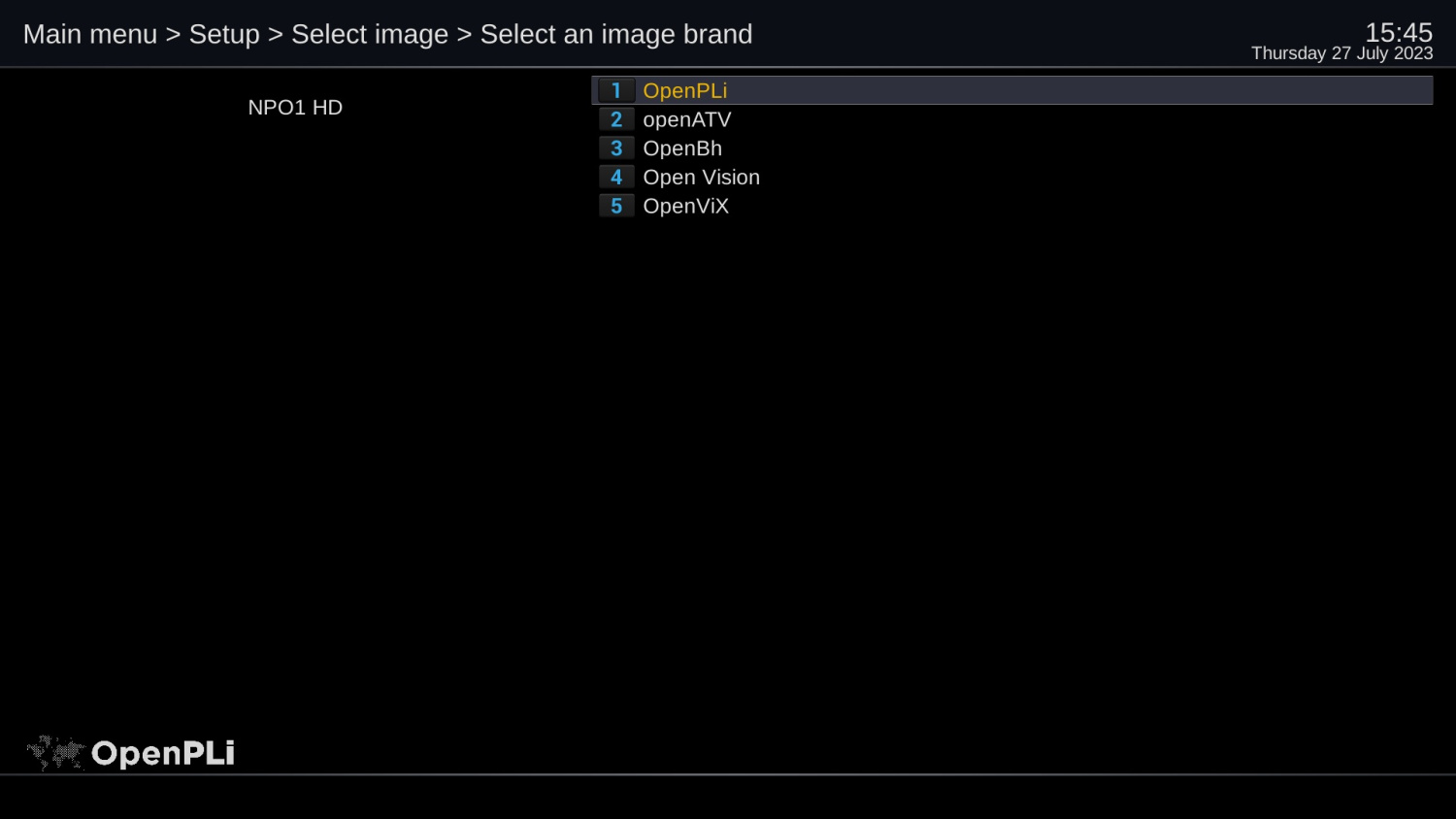 Vu Multiboot - OpenPLi Wiki