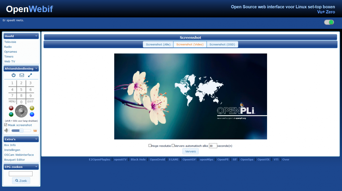 Webif - OpenPLi Wiki