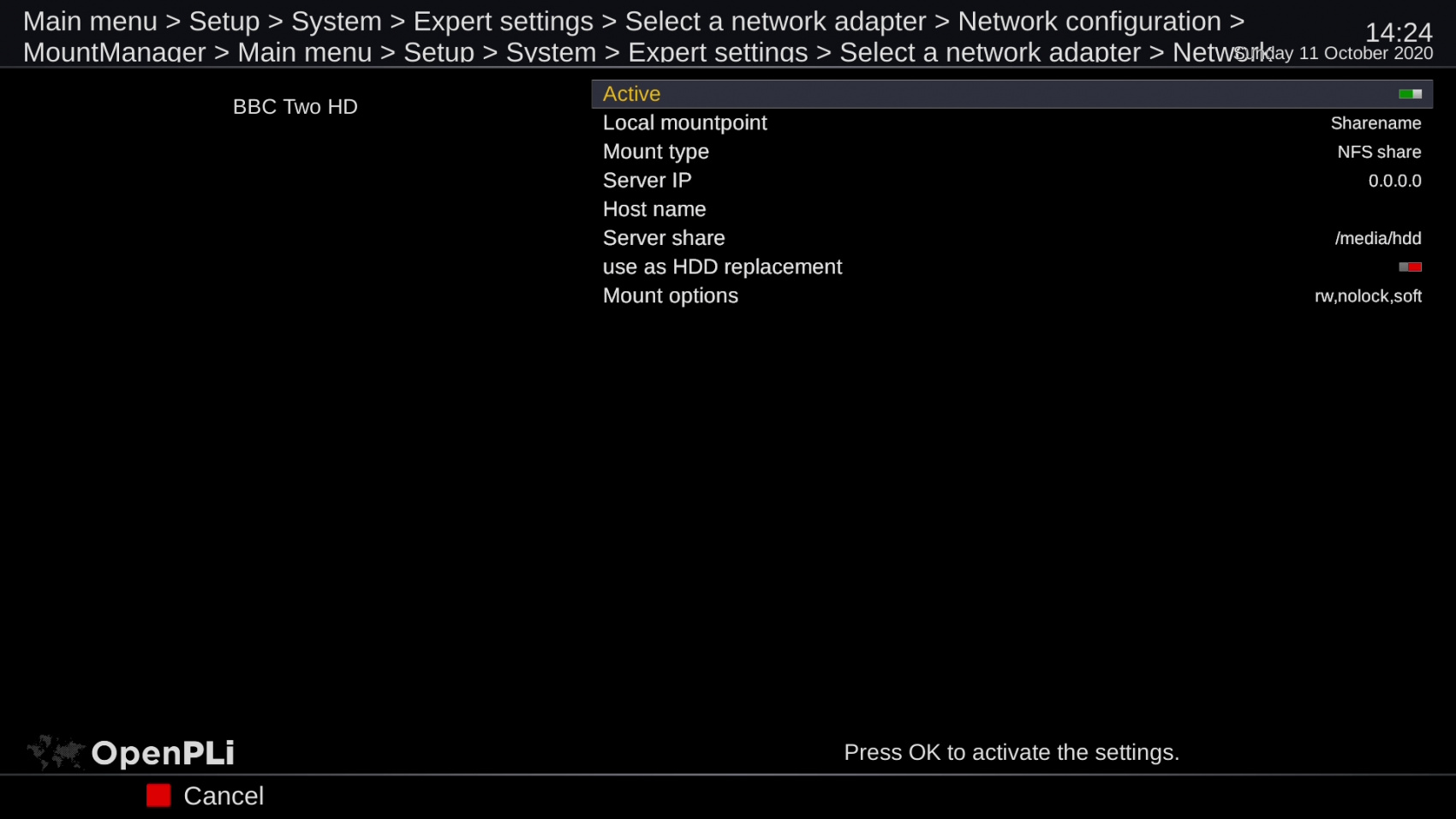 Data sharing - OpenPLi Wiki
