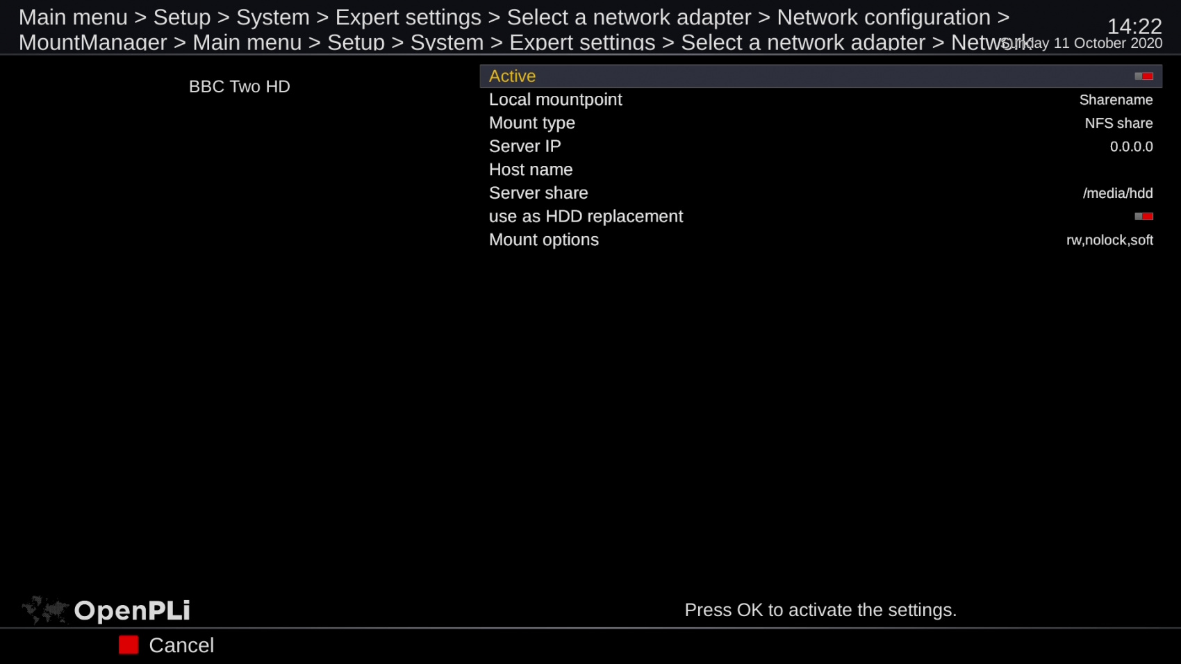 Data sharing - OpenPLi Wiki