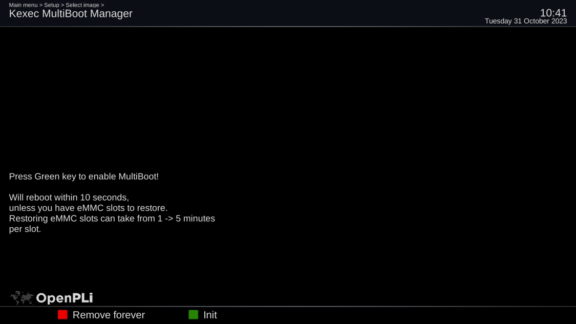 Vu Multiboot - OpenPLi Wiki
