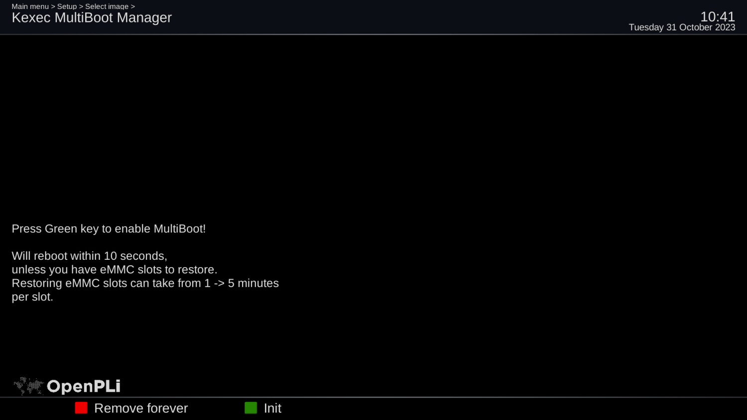 Vu Multiboot - OpenPLi Wiki
