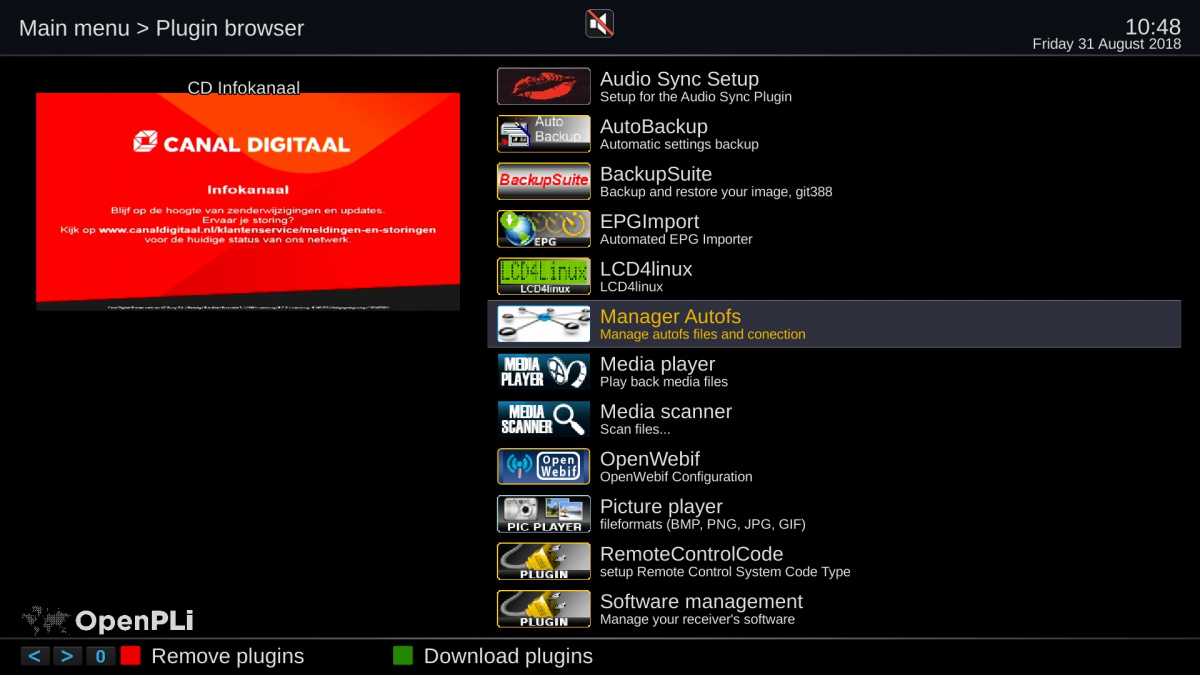 Plugin Wiki:ManagerAutofs - OpenPLi Wiki