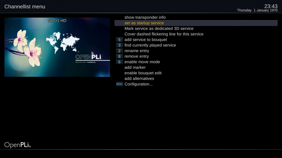 Hidden functions - OpenPLi Wiki